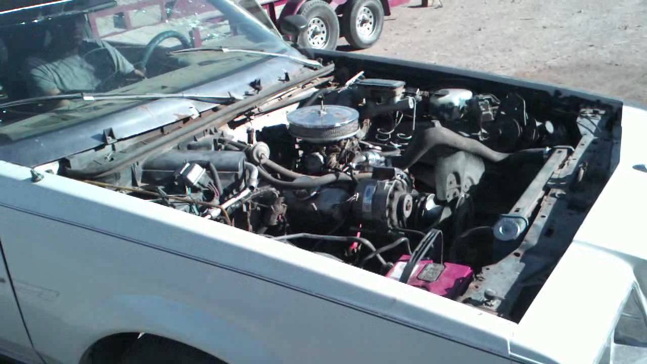 83 Buick Regal V6 231 - YouTube