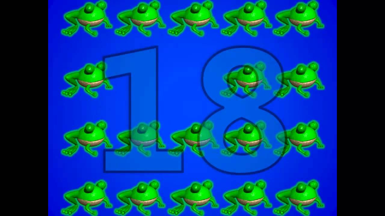 Counting 1 - 20 Activity with Dancing Frogs - YouTube