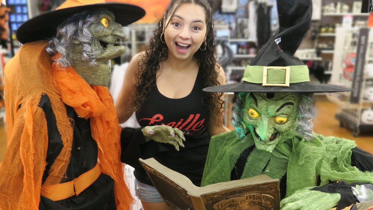 Let's go Halloween Shopping!!! - YouTube