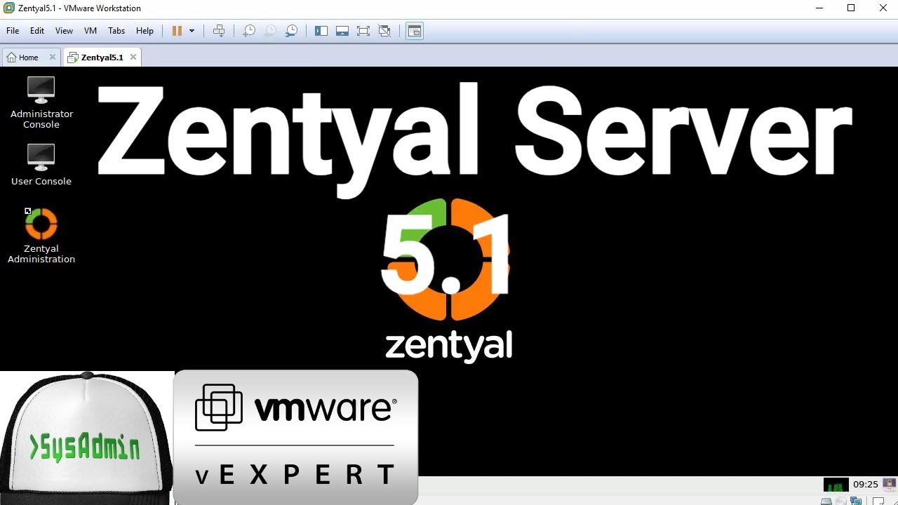 How to Install and Configure Zentyal Server 5.1 + VMware Tools + Review ...