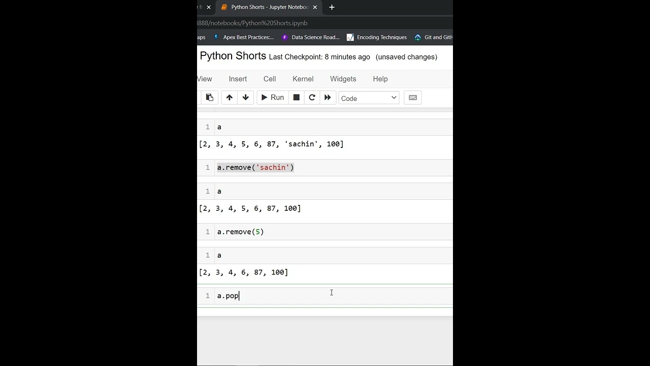 How To Delete An Element From List In Python In Hindi Part 2 YouTube How To Delete An Element From List In Python In Hindi Part 2 YouTube