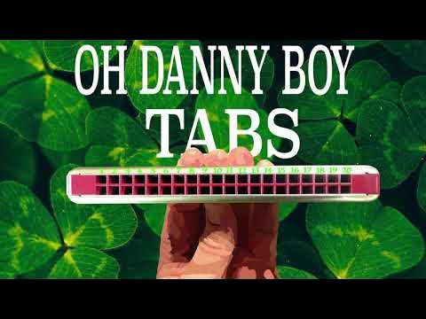 TABS for Oh Danny Boy on a Tremolo Harmonica with 20 Holes/40 Tones ...