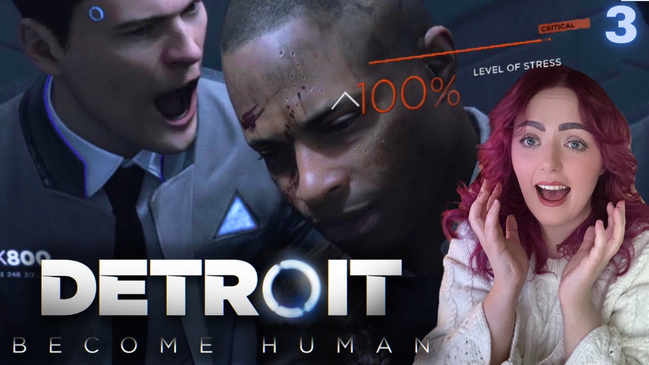SELF DESTRUCT | Detroit Become Human First Playthrough Part 3 - YouTube