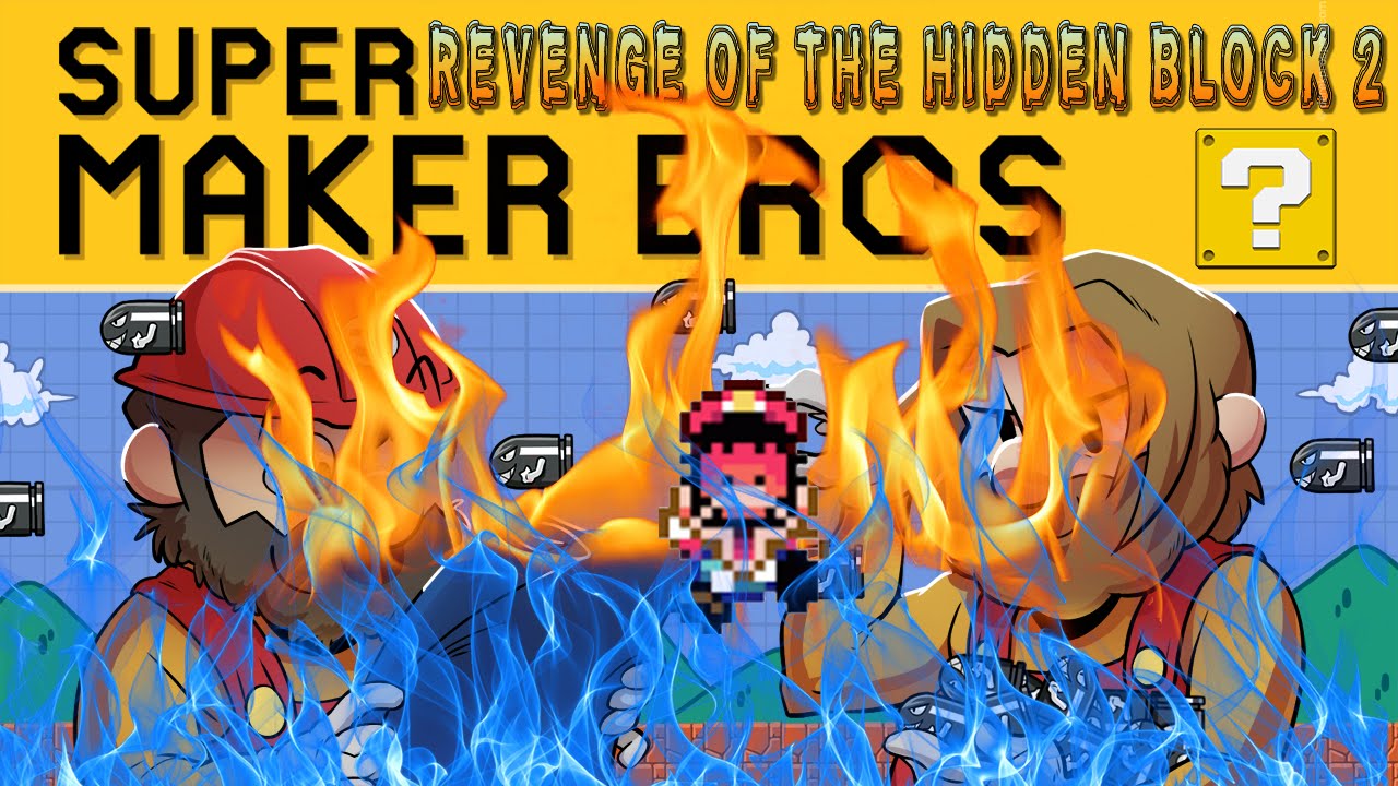 Super Mario Maker | Revenge of the Hidden Block Ep. 2 | Super Beard ...