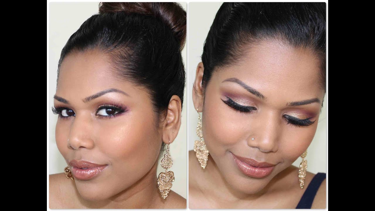 Classy and polished evening makeup - YouTube