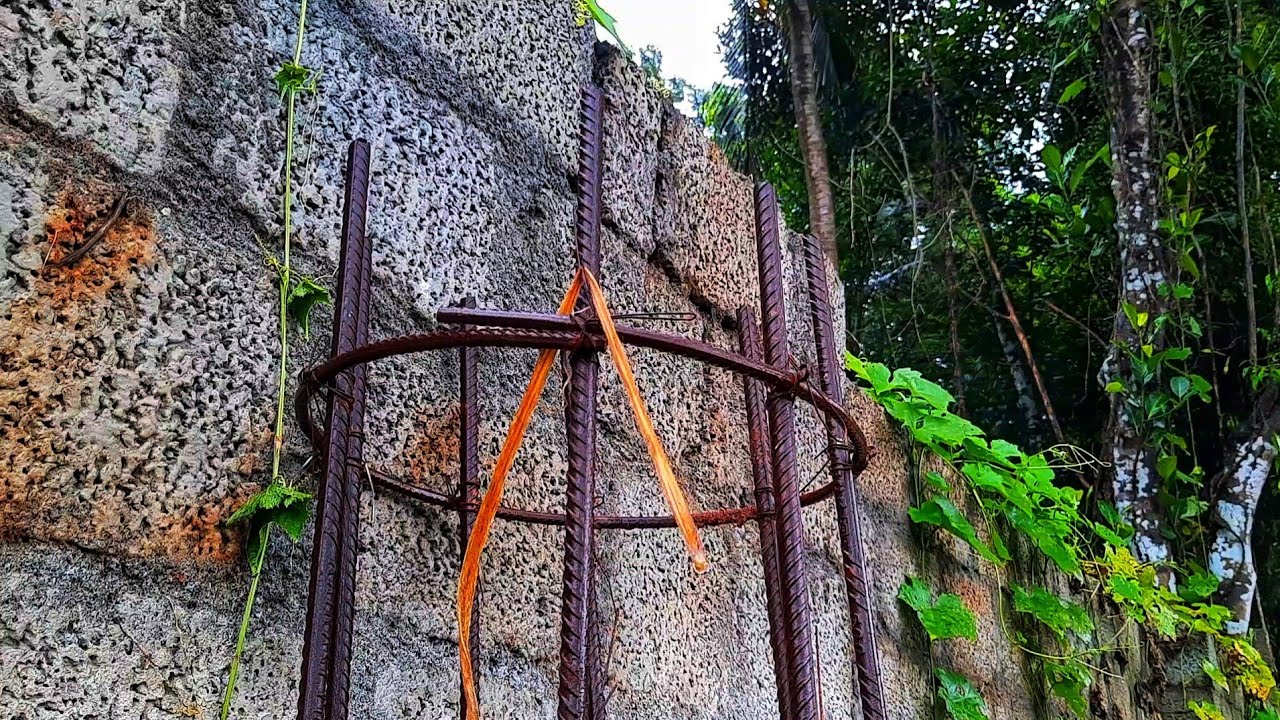 Pile Foundation Cage Reinforcement Details | Helical Ring for Pile ...