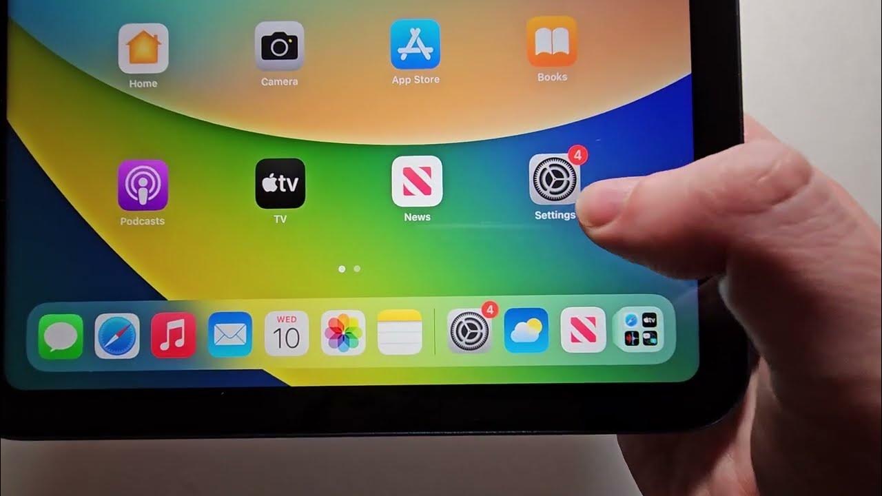 iPad How to Sign Out of Apple ID - YouTube