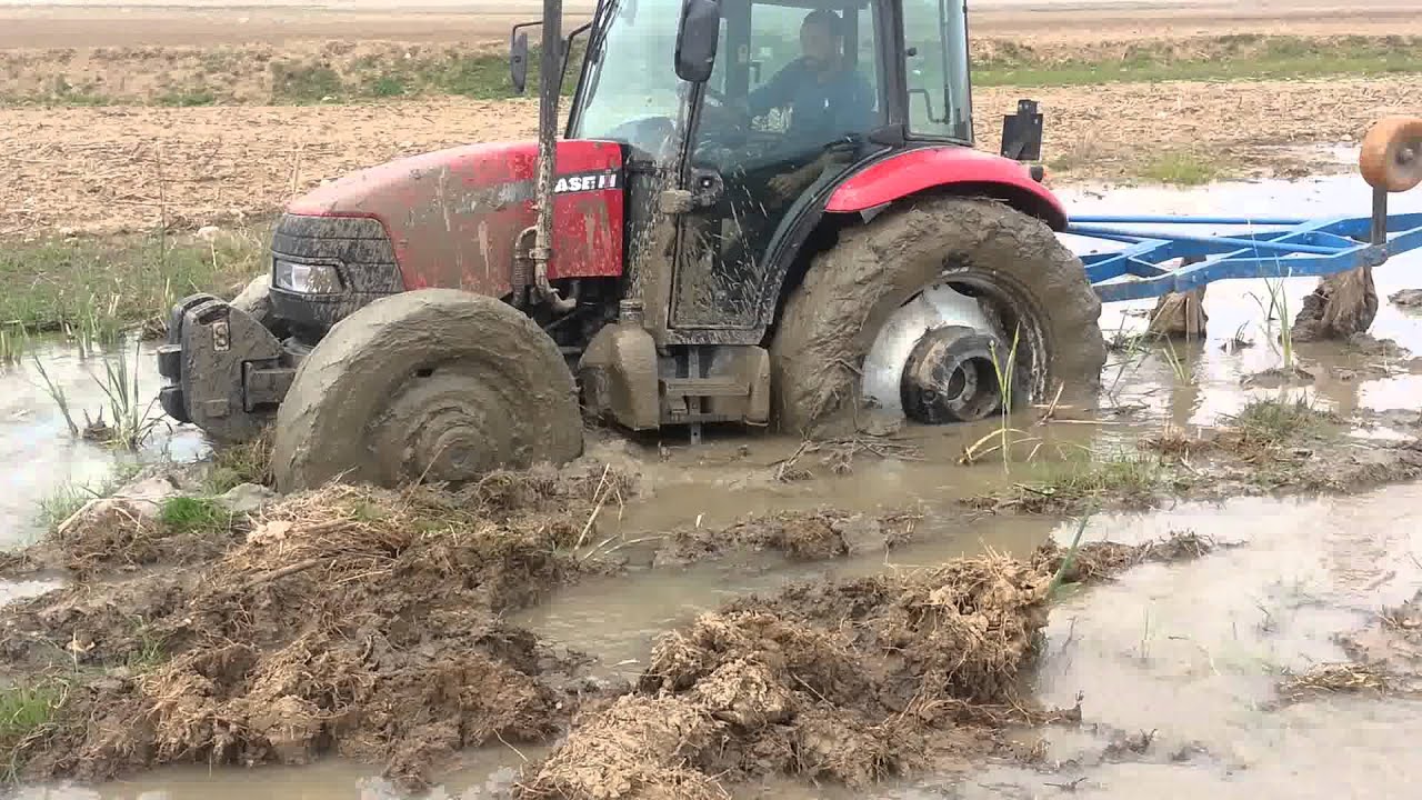 Case jx90 / Newholland td95d - YouTube