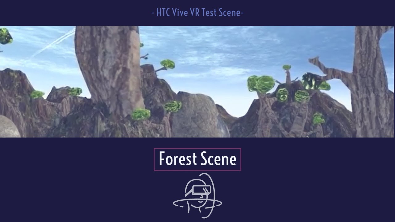 Forest VR scene in Unity with VRTK Navigation - YouTube