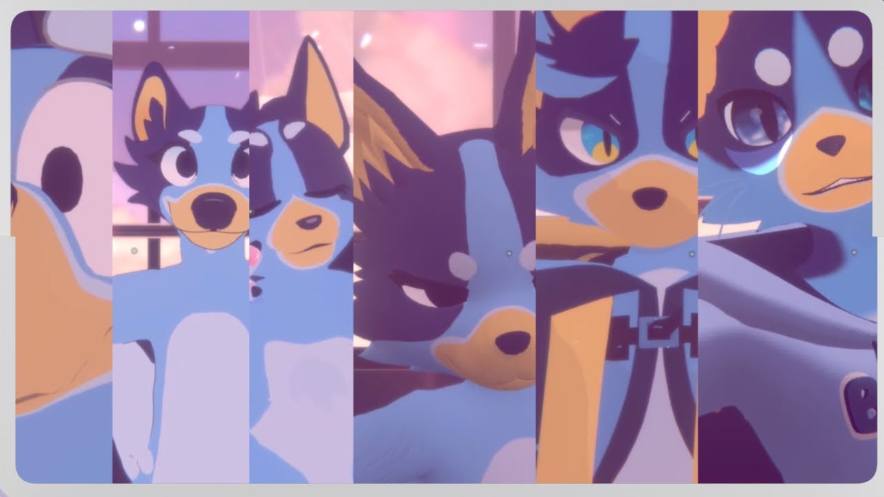 Rainbow Archers 【MMD VRCHAT】Patchwork Staccato 【Bluey Ai Cover ...