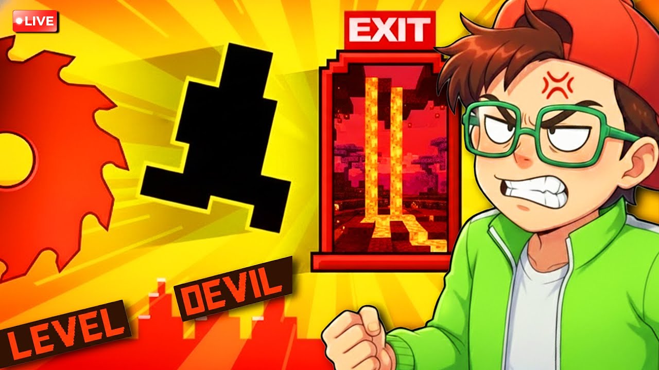 How Many Attempts Until I RAGE?! LEVEL DEVIL Complete Walkthrough - YouTube