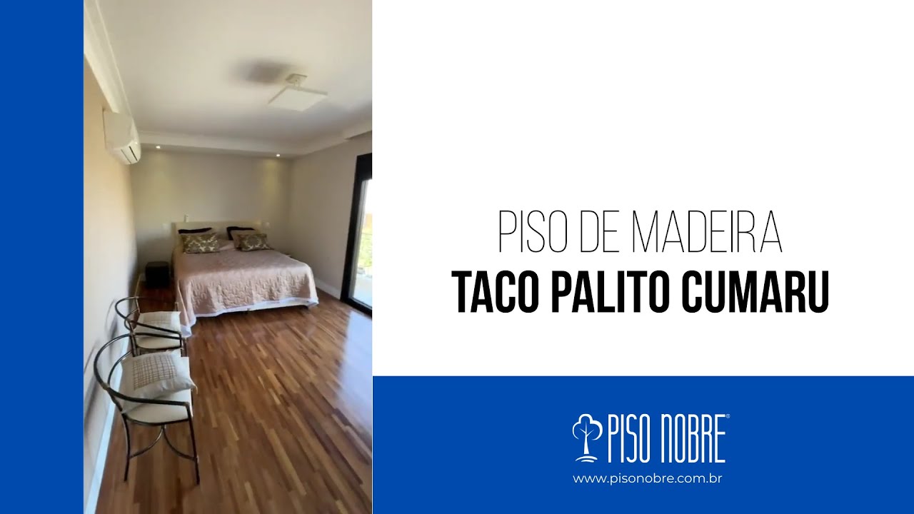 Piso de Madeira - Taco Palito ou Super Palito Cumaru - Piso Nobre - YouTube