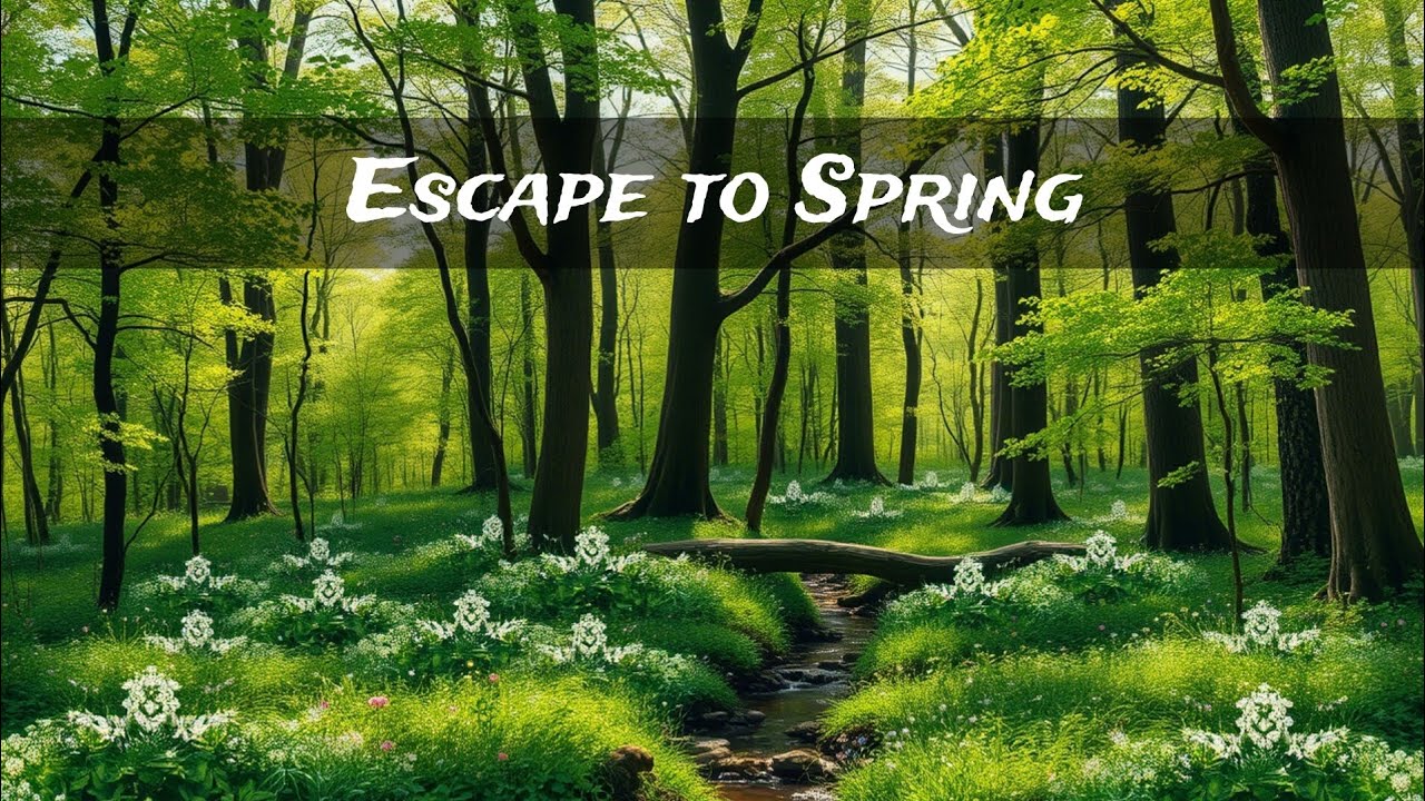 Escape to Spring: Calming Instrumental Music for Stress Relief - YouTube