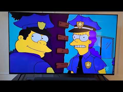 The Simpsons - Marge joins & quits the Police - YouTube
