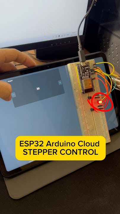 Control LED Brightness with ESP32, Buttons & Arduino Cloud Stepper ...