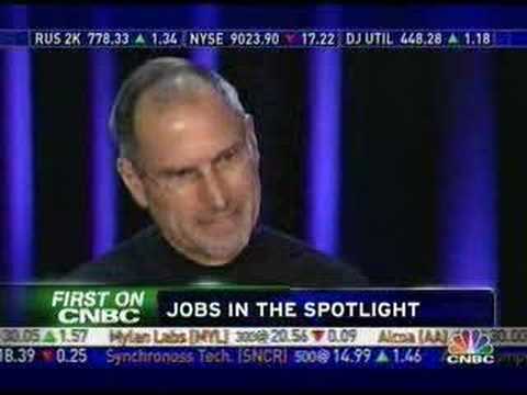 Steve Job's CNBC Interview about iPhone - YouTube