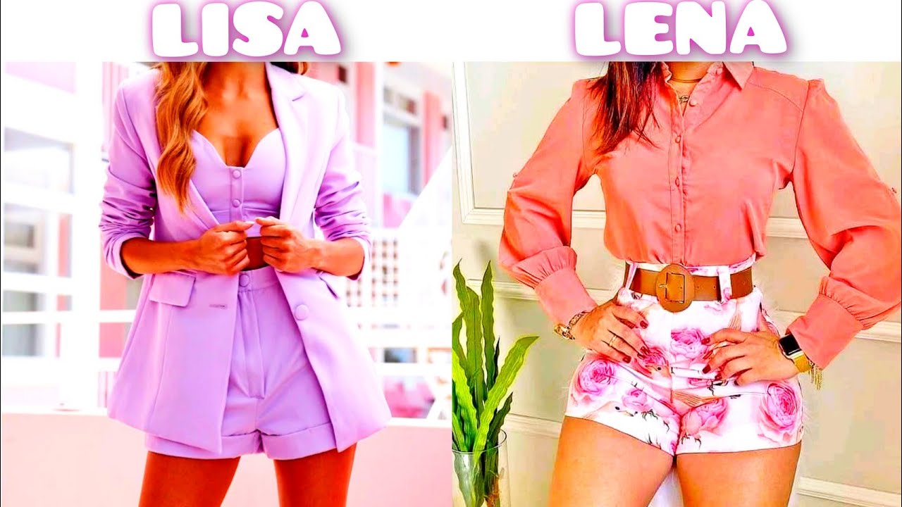 LISA OR LENA 💛 Fashion Styles & Outfits Choices 💙Trending Stylish ...