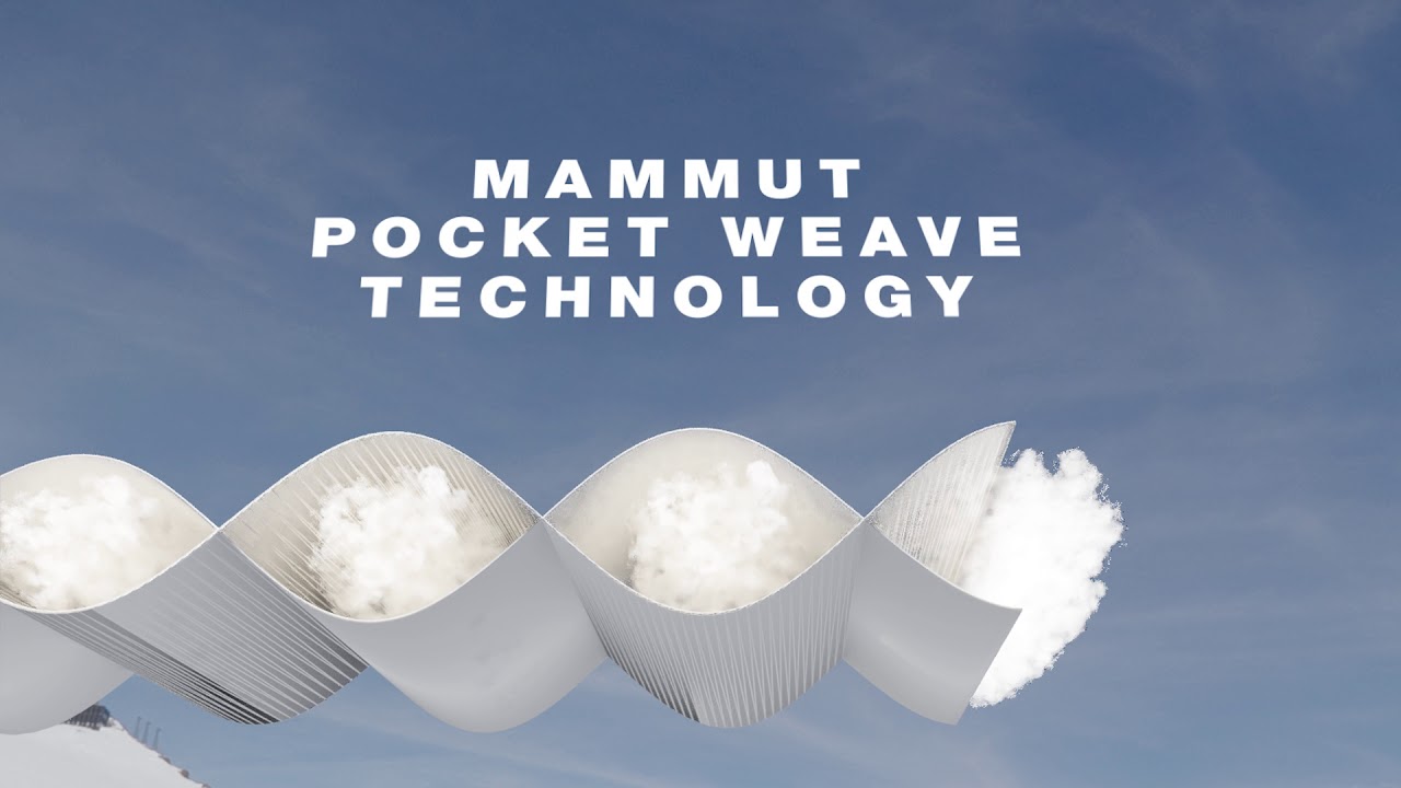 Mammut Pocket Weave Technology - YouTube