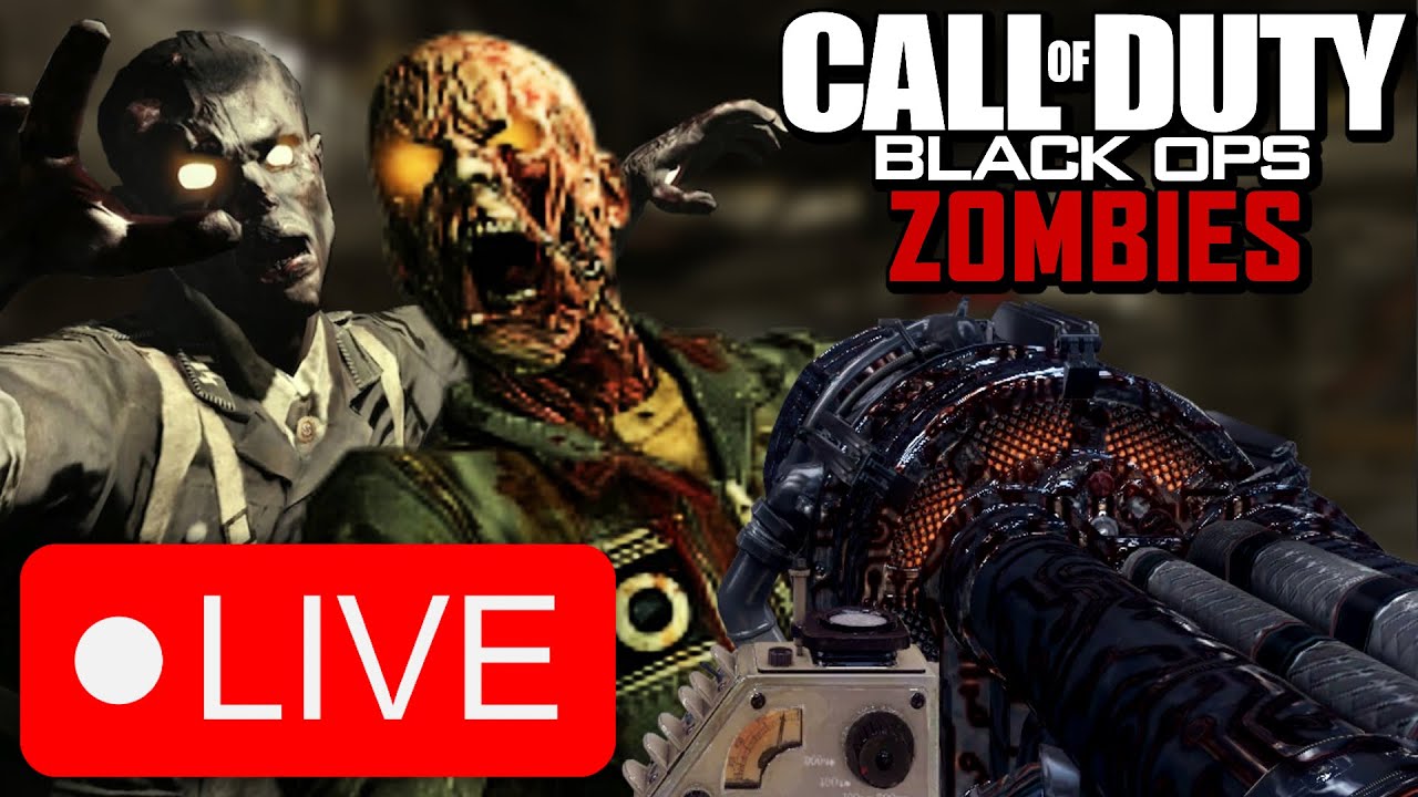 🔴BLACK OPS 1 'ASCENSION' FIRST TIME! (Black Ops 1 Zombies) - YouTube