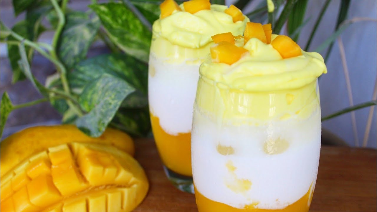 Mango Dalgona Shake Recipe | Try Something New This Summer's - YouTube
