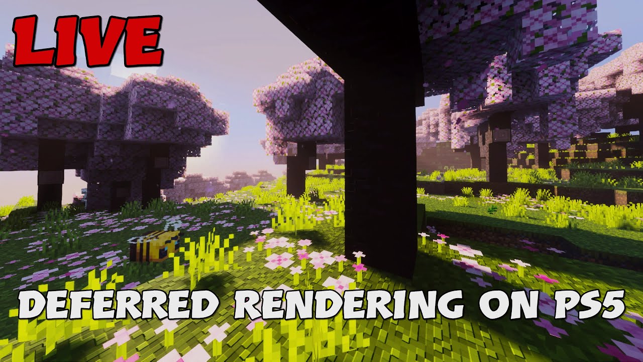 Minecraft Preview PS5 - Deferred rendering realm - YouTube