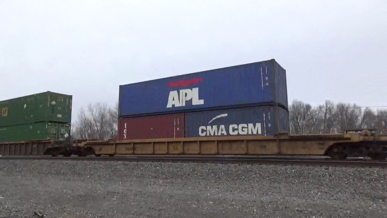 Railfanning - NS 8138 & NS 8953 - Chesterton, IN (3-21-17) - YouTube