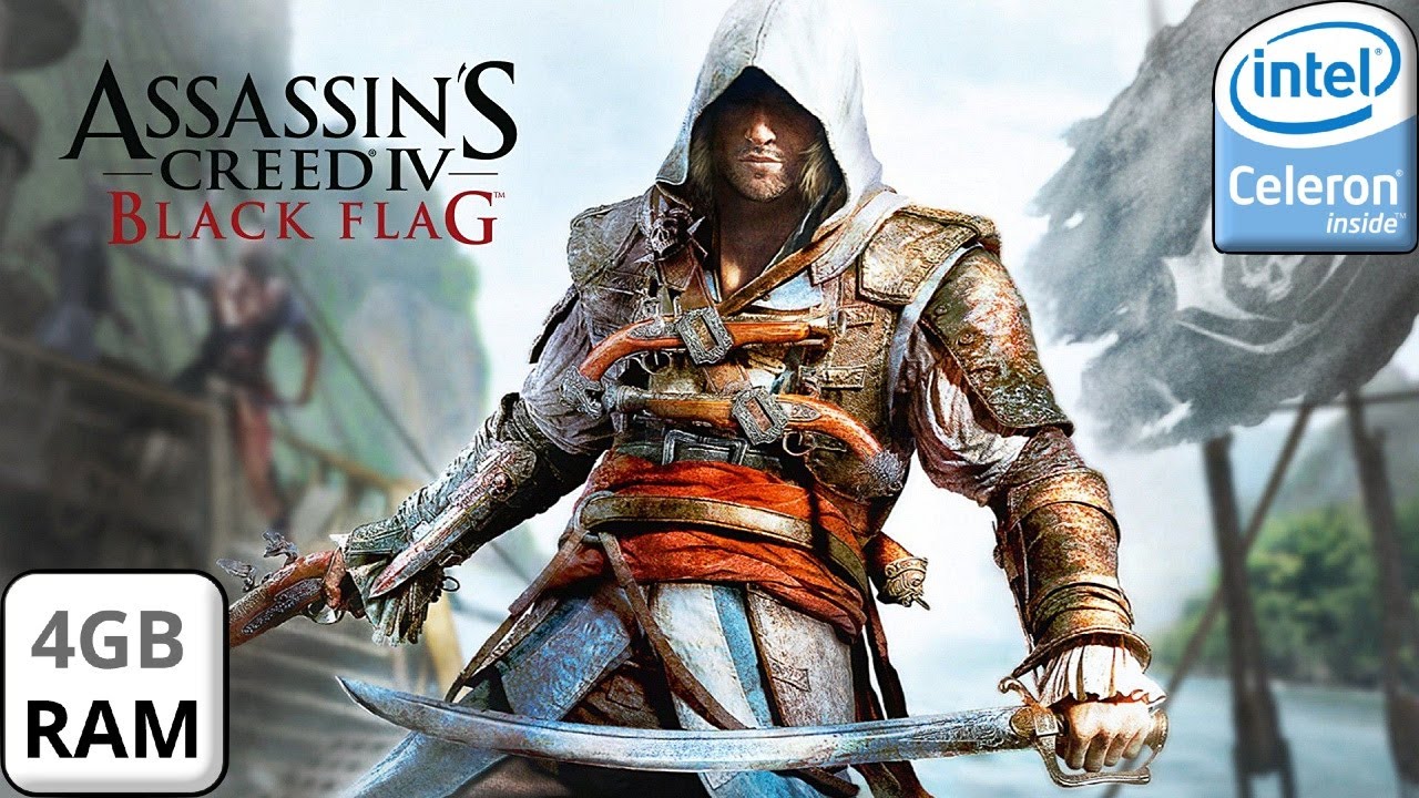 Assassin's Creed IV Black Flag Rodando em um NOTEBOOK FRACO Intel ...