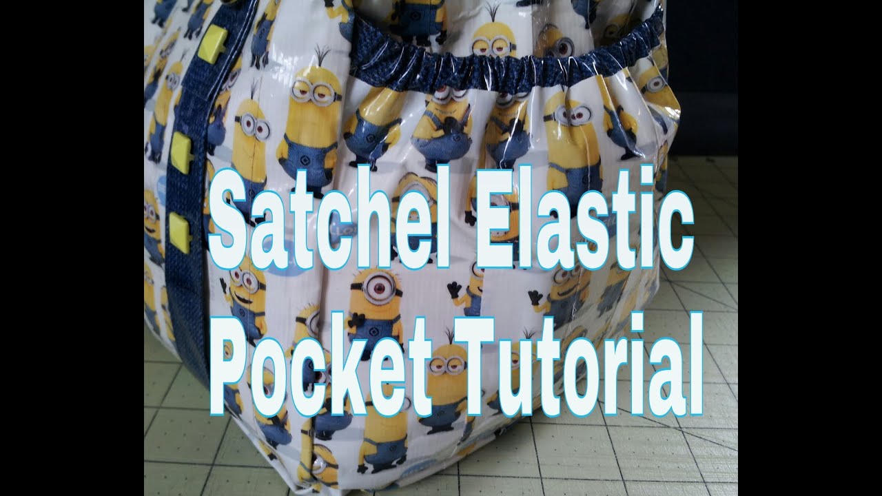 (DIY) How To Satchel Elastic Pocket Tutorial!!! - YouTube