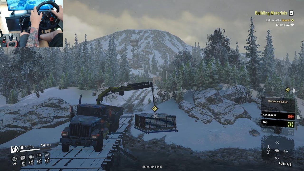 Building materials - International HX 520 - SnowRunner - YouTube