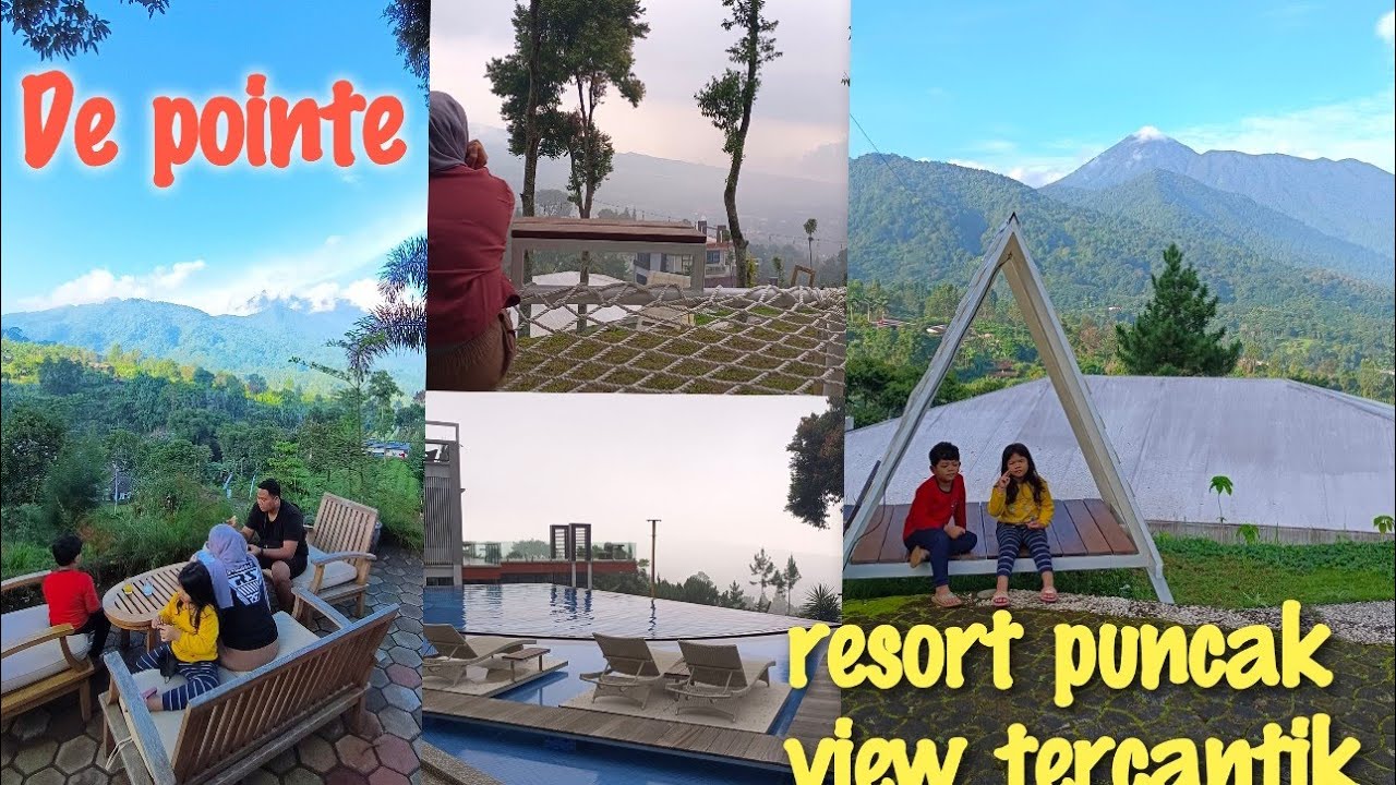 De pointe resort & resto view terindah di puncak bogor - YouTube