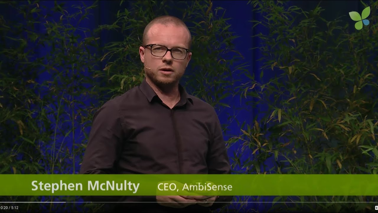 Stephen McNulty pitches AmbiSense - YouTube