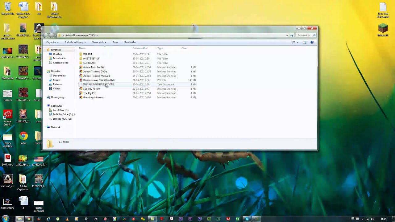 dreamweaver install - YouTube