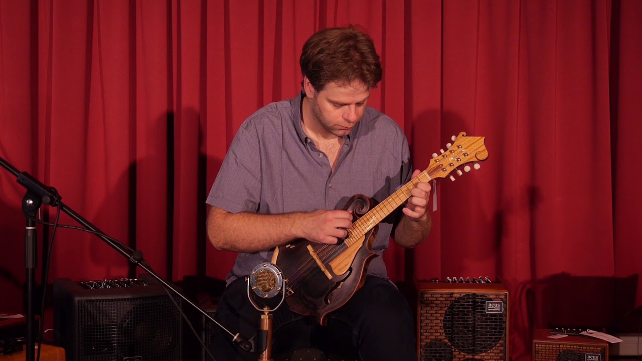 Andy Manson F-style Mandolin Rainbow Burst at The Fellowship of ...