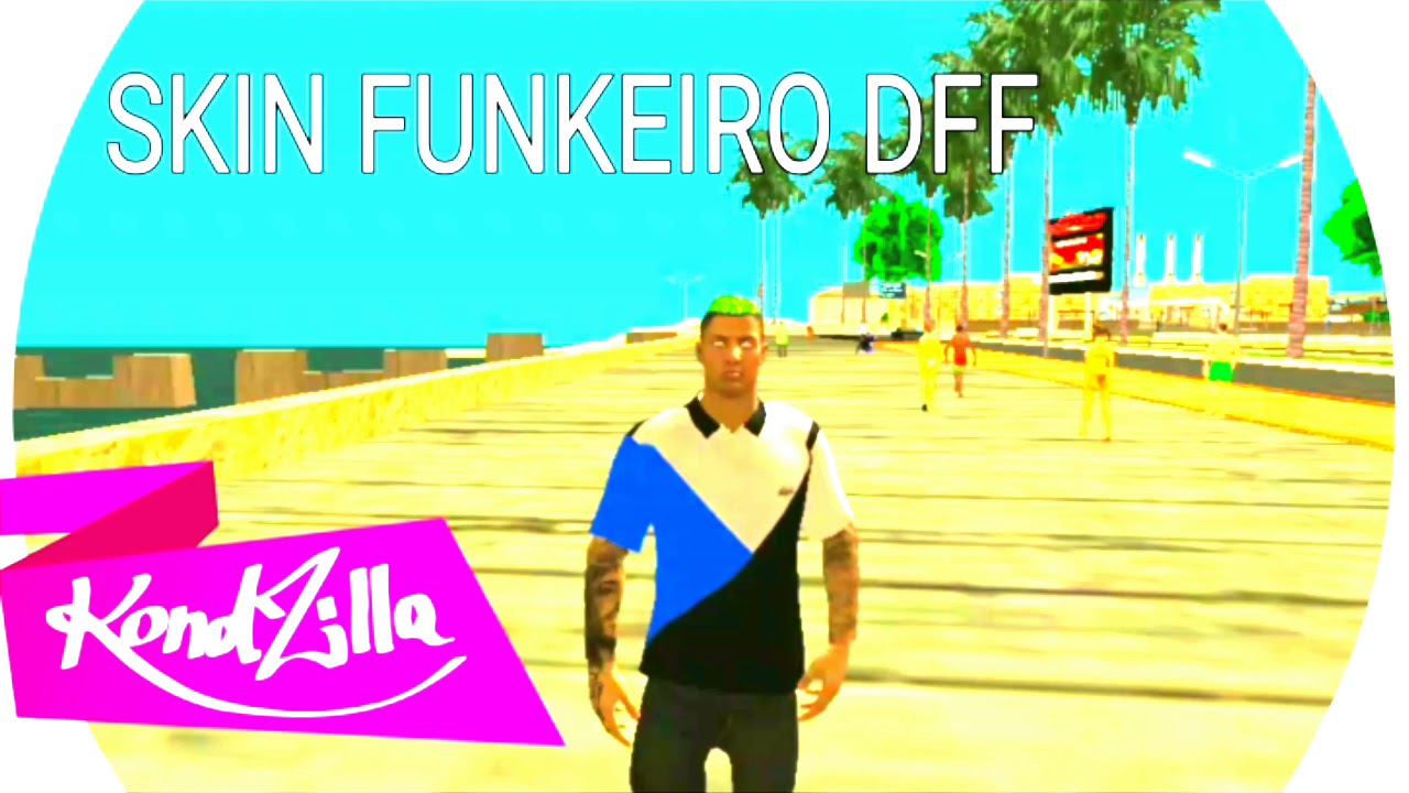 SKIN FUNKEIRO GTA SAN ANDROID! - YouTube