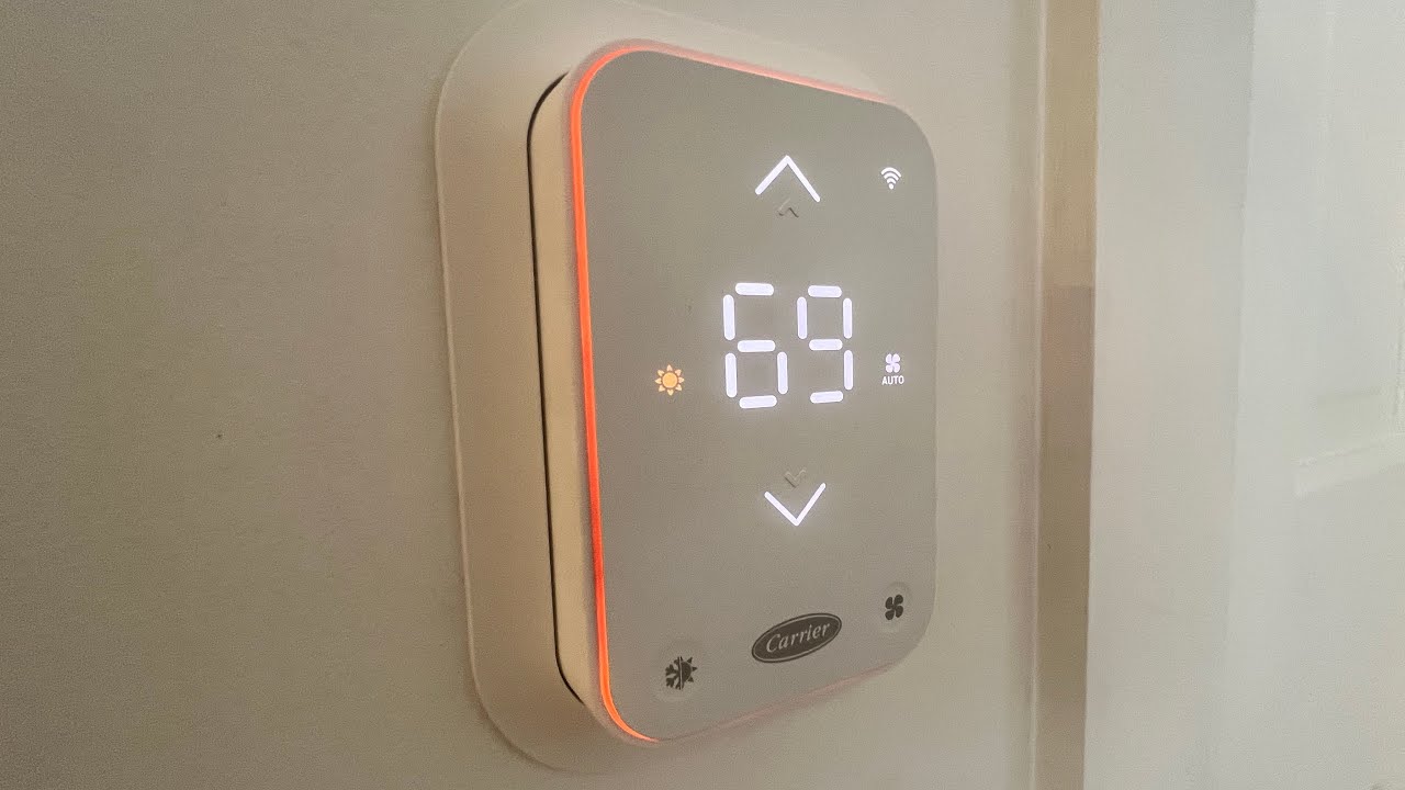 New Carrier Smart Thermostat - Humidifier hookup, ACC terminal and ...
