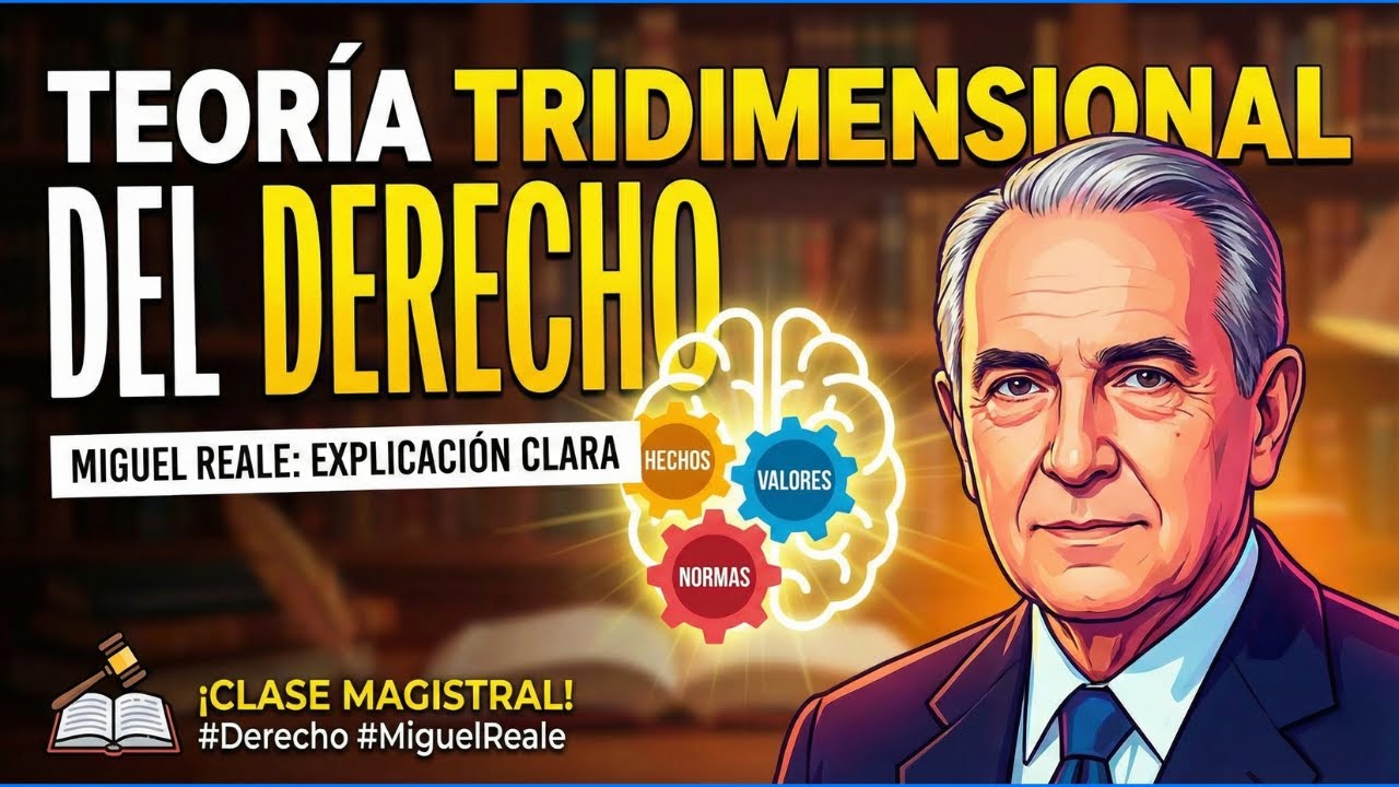 ¡Desvela el SECRETO del DERECHO! La Teoría TRIDIMENSIONAL de Miguel ...