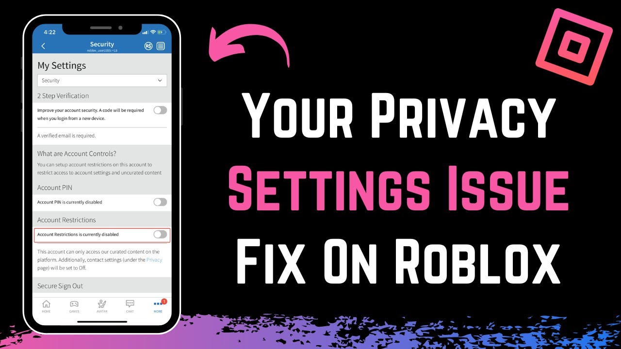 Your Privacy Settings Prevent You From Joining This Server - Roblox ...