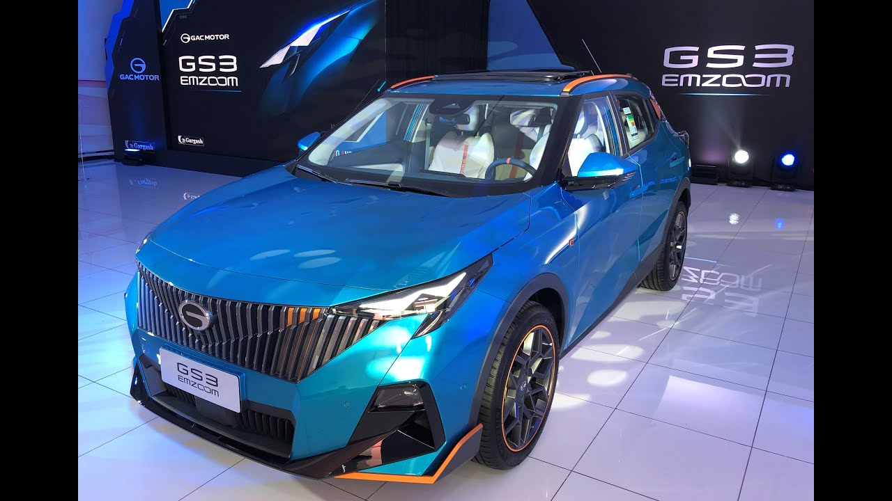GAC Motor launches GS3 Emzoom R Style in UAE - YouTube