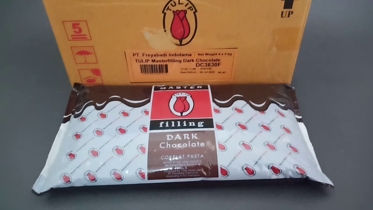 Isian Cokelat / Selai Cokelat – Tulip Master Chocolate Filling - YouTube