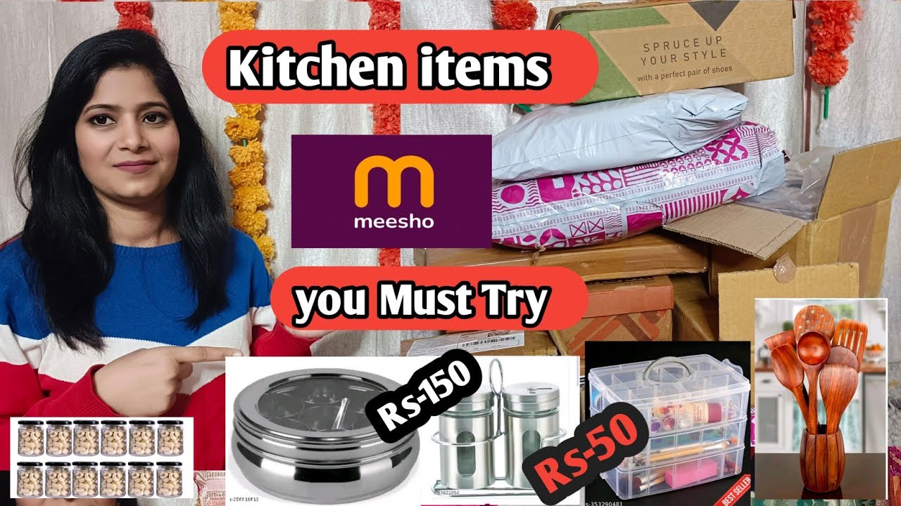 15 Meesho kitchen items| Must have kitchen items haul | Meesho kitchen ...