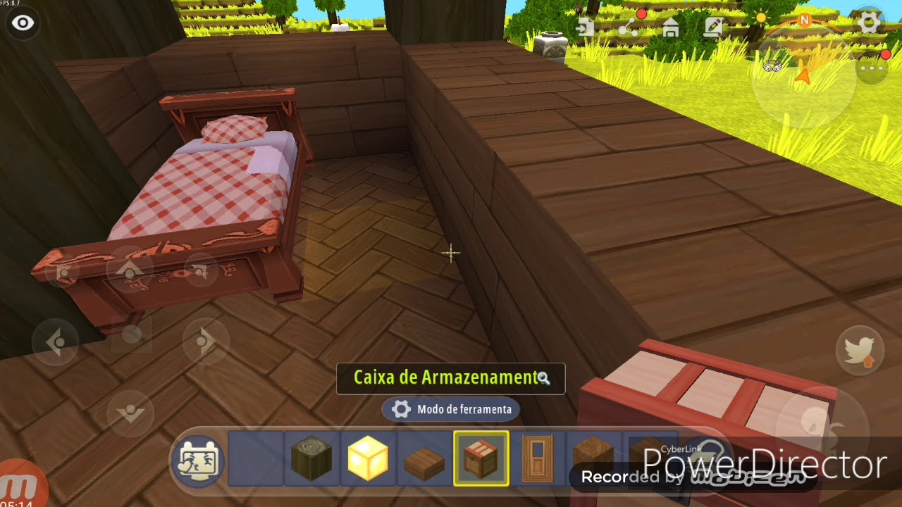 Como construir uma casa básica no mini world - YouTube