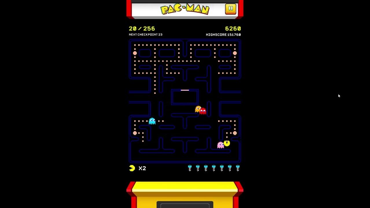 Pacman Level 21 - YouTube