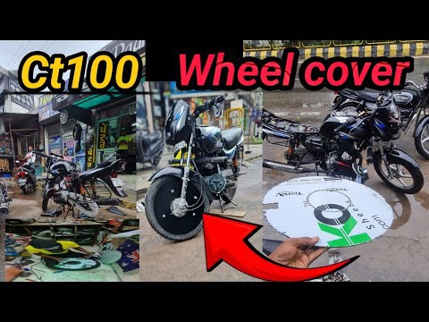 Ct100 wheel cover new design Taaj hunii vlogs - YouTube