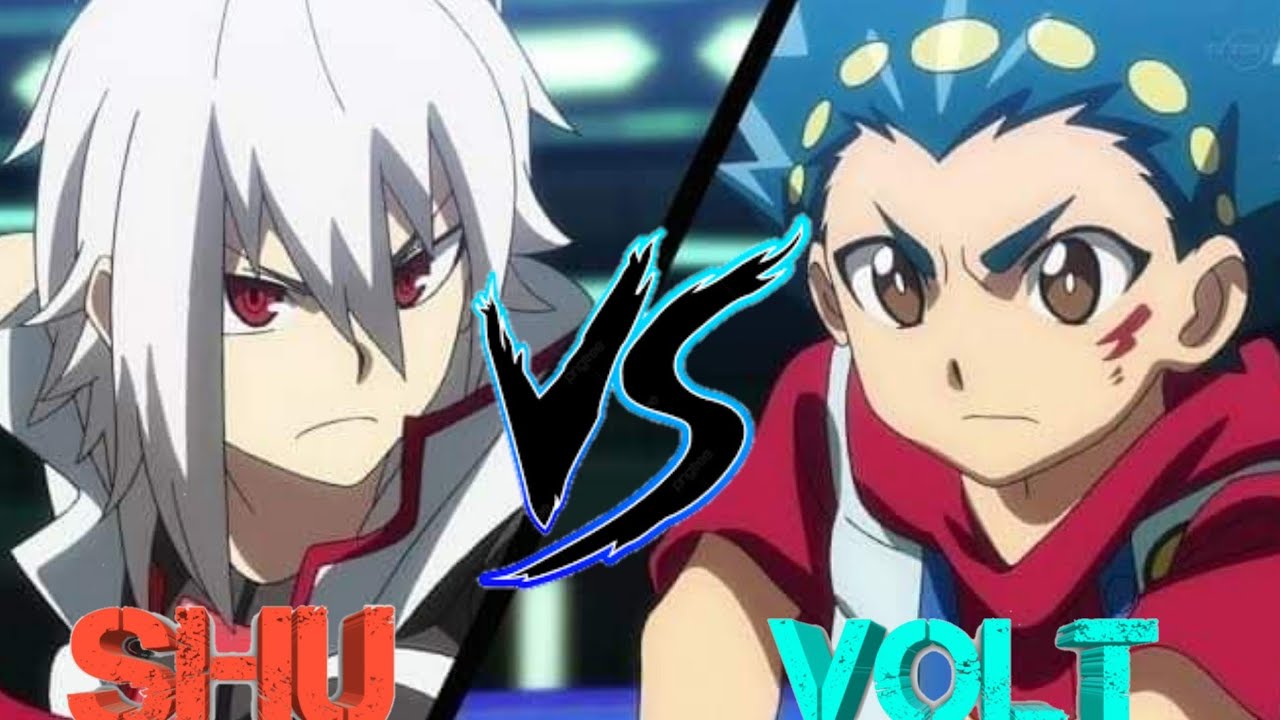 beyblade burst (AMV) shu vs volt- the resistence - YouTube
