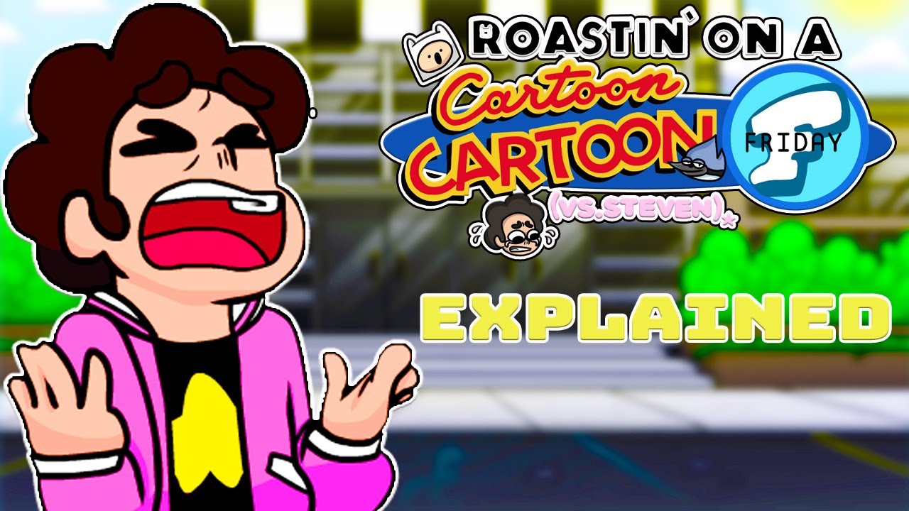Roasting on a Cartoon Friday V2 Mod Explained in fnf (Steven Universe ...