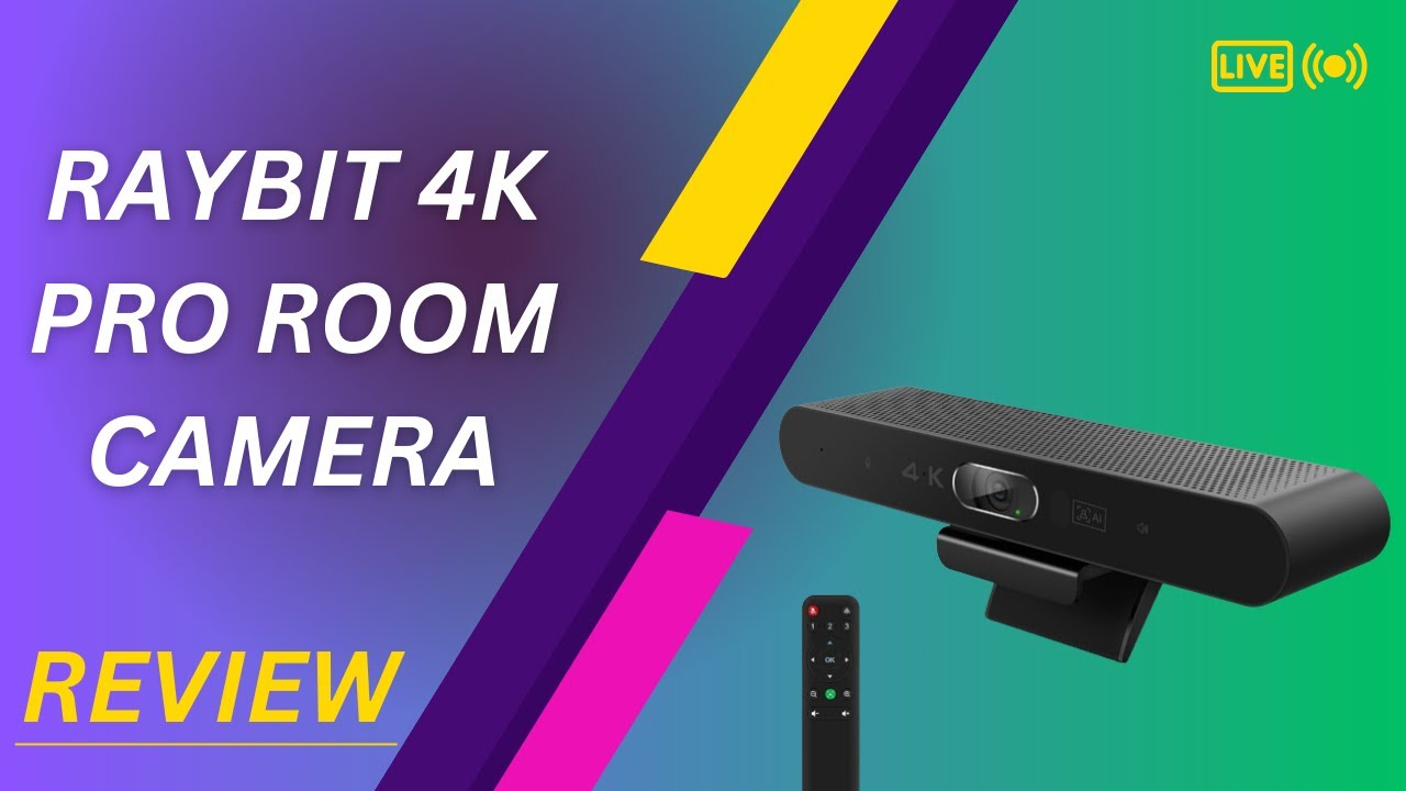 RayBit 4K Pro Audio and Video Conference Room Camera Review - YouTube