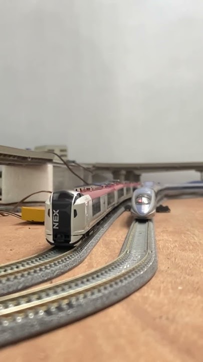 新幹線 serie 500 #train #miniaturkeretaapi #tomix #nゲージ #modeltrains #automobile #railway #railroad ...