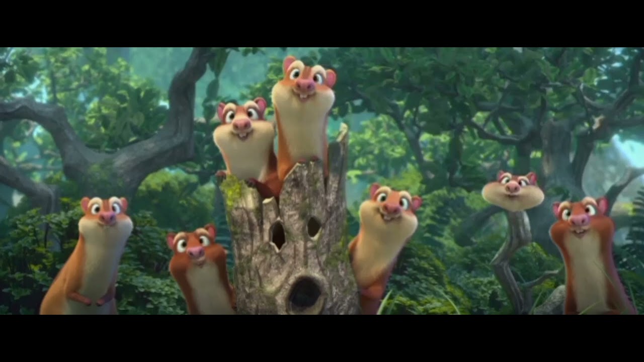 Ice Age: Continental Drift (2012) Hyraxes Stomach Growling - YouTube