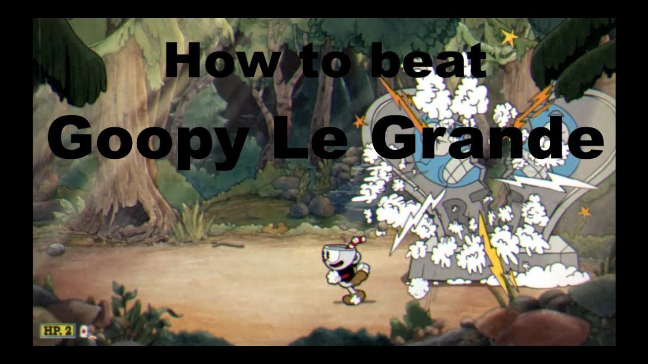 Cuphead: How to beat Goopy Le Grande - YouTube