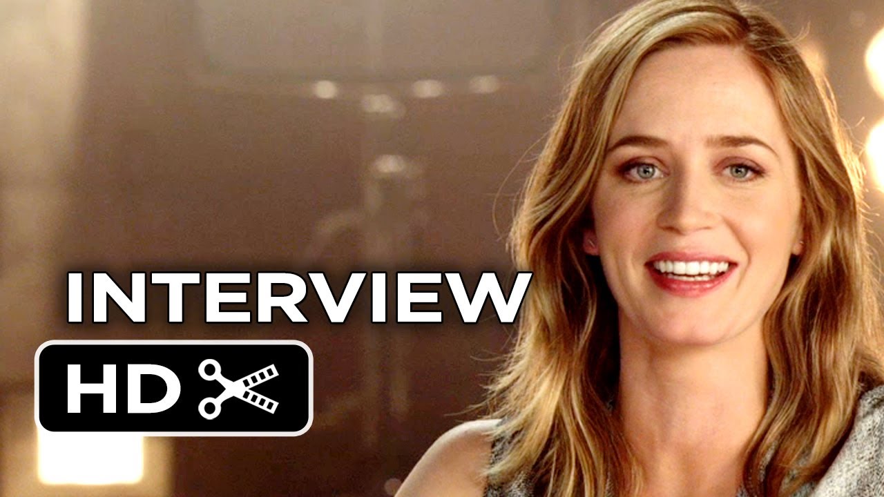 Edge of Tomorrow Interview - Emily Blunt (2014) - Sci-Fi Action Movie ...
